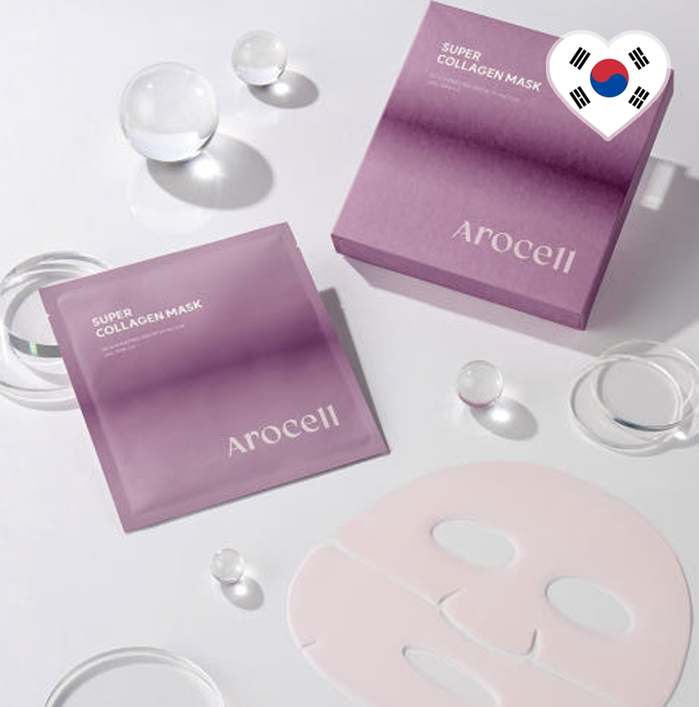 [Arocell] Super Collagen Mask 6 Sheets – Unnie4u